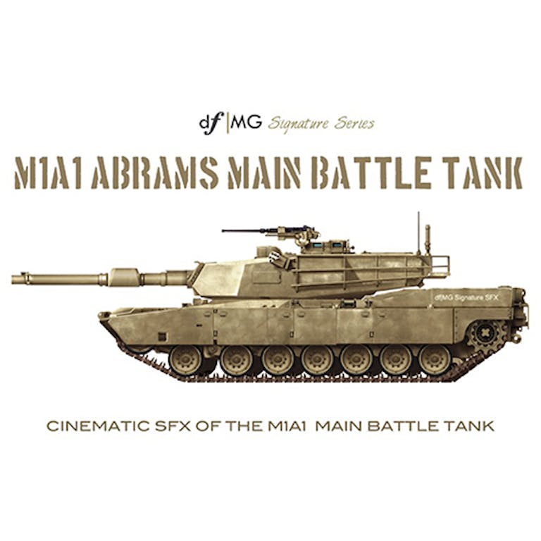 M1 Abrams Tank by dfMG Signature Series | SFX - Artlist