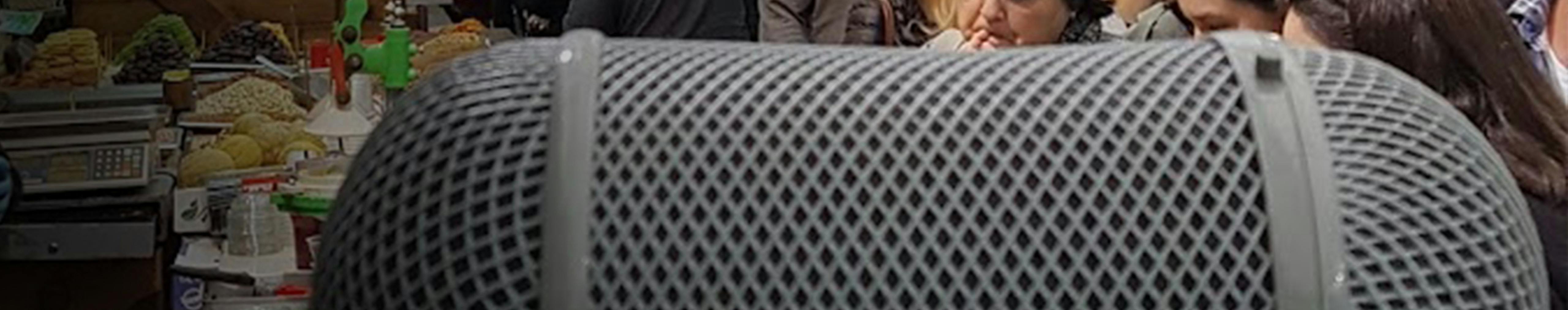 Berlin - Old Bus Interior Ride, Passengers Walla, Clattering | Royalty ...